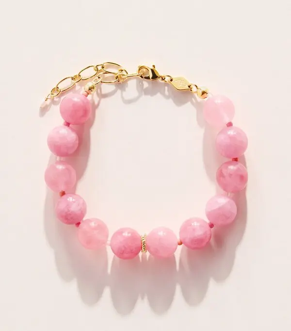 Anni Lu Gold-plated Beaded Ball Bracelet