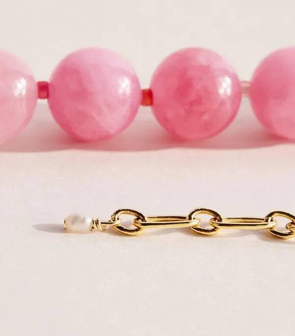 Anni Lu Gold-plated Beaded Ball Bracelet