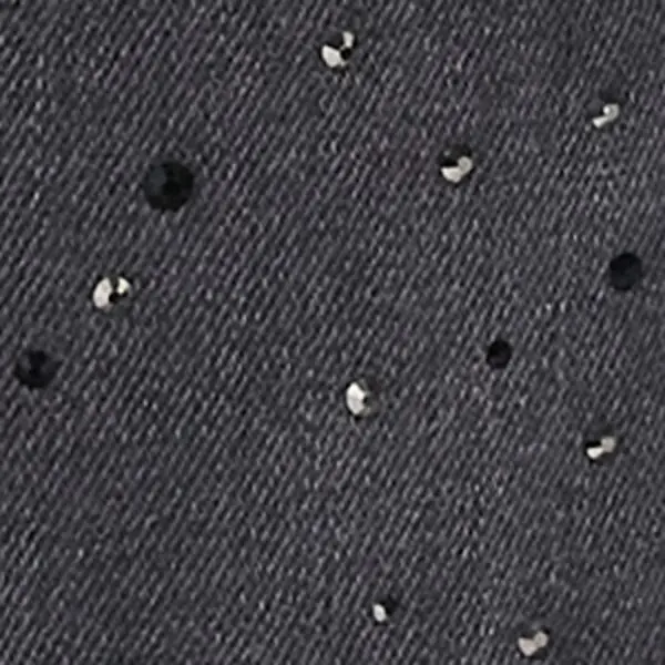 7 For All Mankind Embellished Stovepipe Straight Ankle Jeans