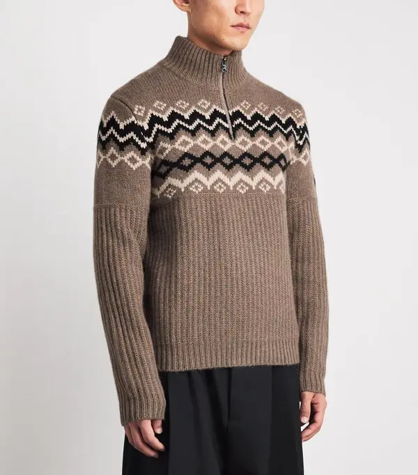 Bogner Cashmere Quarter-zip Ludi Sweater
