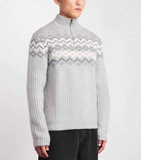 Bogner Cashmere Quarter-zip Ludi Sweater