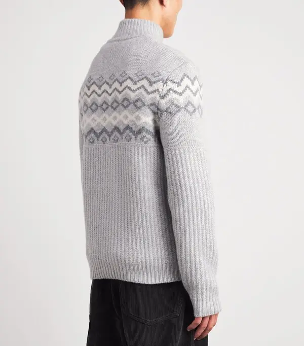 Bogner Cashmere Quarter-zip Ludi Sweater