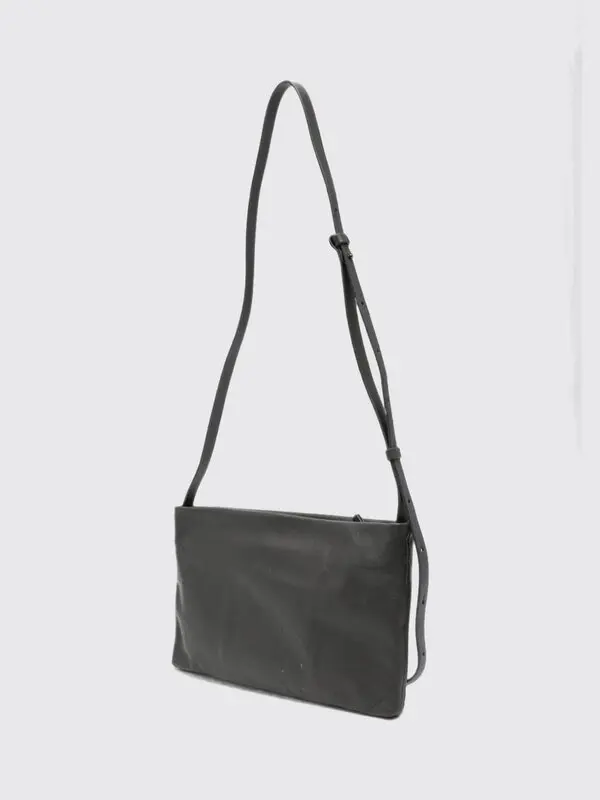 CORTANA Crossbody Bag In Smooth Calfskin Leather With Zip And Embossed Logo
