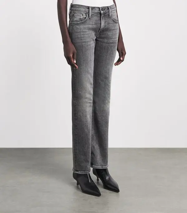MOTHER The Jinx Sneak Low-rise Bootcut Jeans