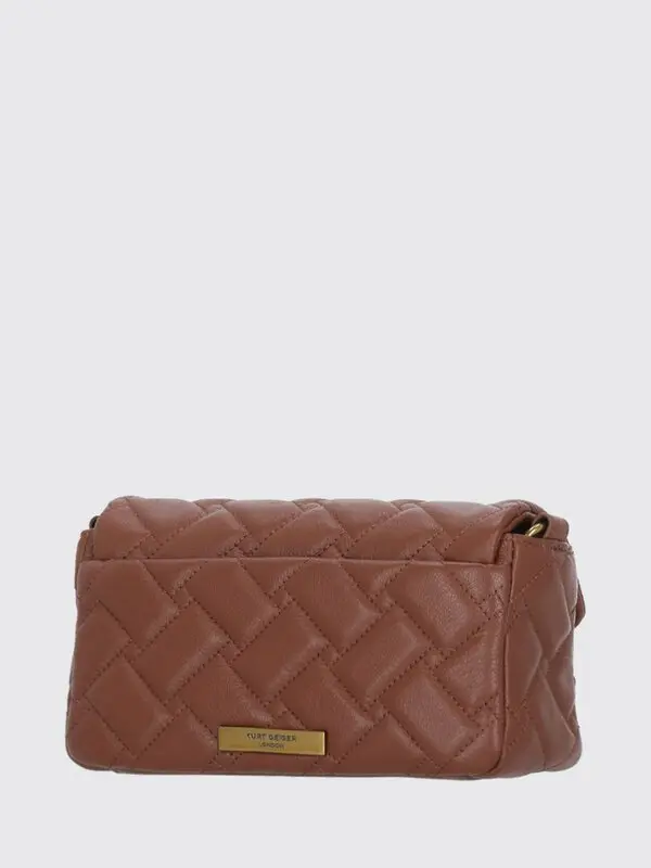 Kurt Geiger Pimlico Quilted Leather Mini Bag With Rhinestone Logo