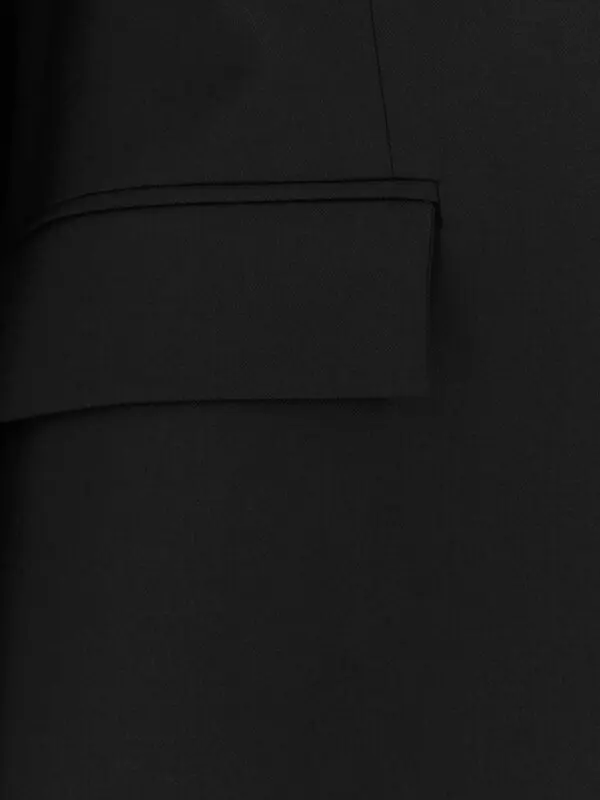 Loewe Single-breasted Slim Fit Wool Blazer With Lapels