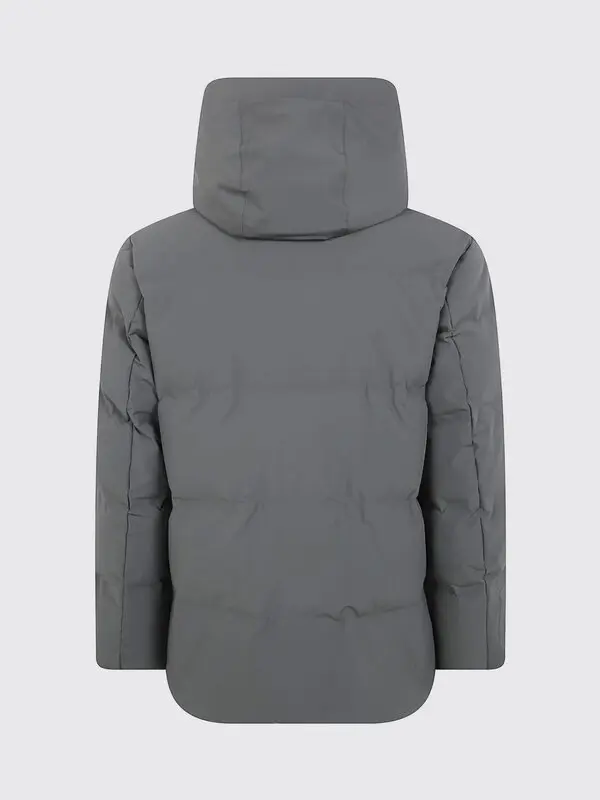 PEOPLE OF SHIBUYA Hooded Puffer Jacket In Technical Fabric - Green