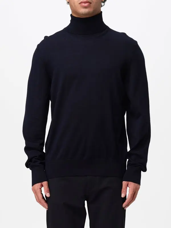 BOSS Cashmere Turtleneck Jumper With Dropped Shoulders