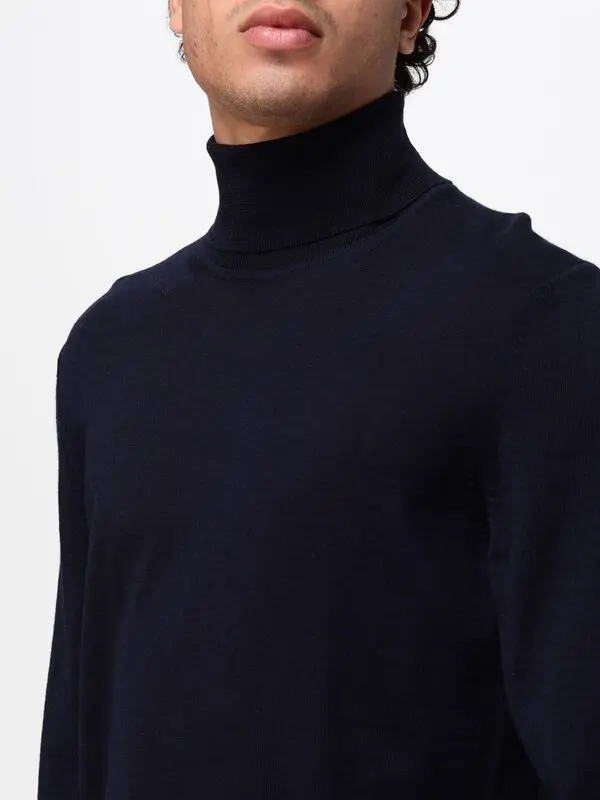 BOSS Cashmere Turtleneck Jumper With Dropped Shoulders