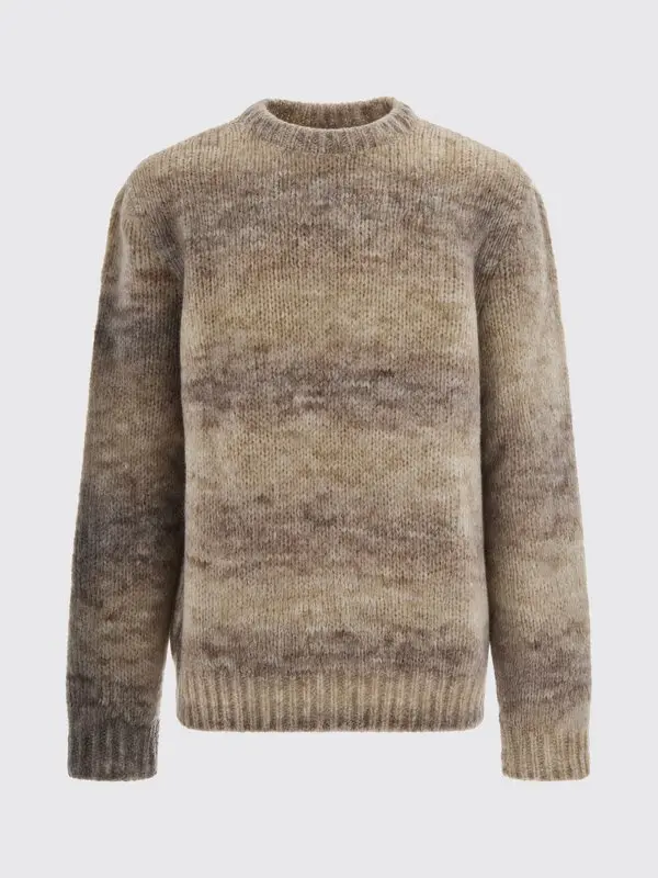 A.p.c. Abstract Pattern Wool Blend Crewneck Jumper