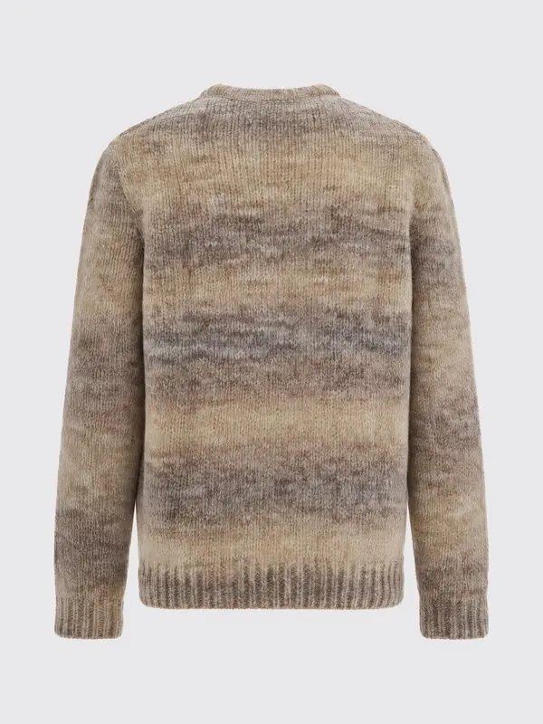 A.p.c. Abstract Pattern Wool Blend Crewneck Jumper