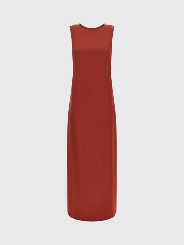 Peserico Off-the-shoulder Slim Fit Midi Sheath Dress