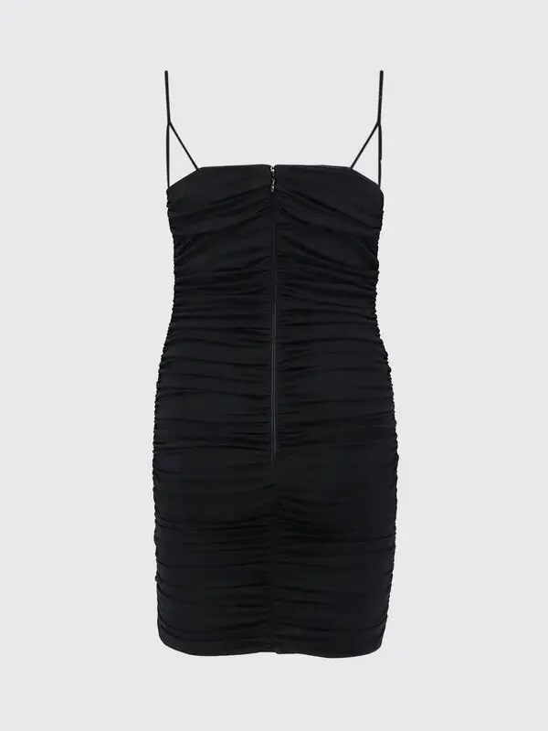 Elisabetta Franchi Ruched Cut-out Crêpe Bustier Mini Dress