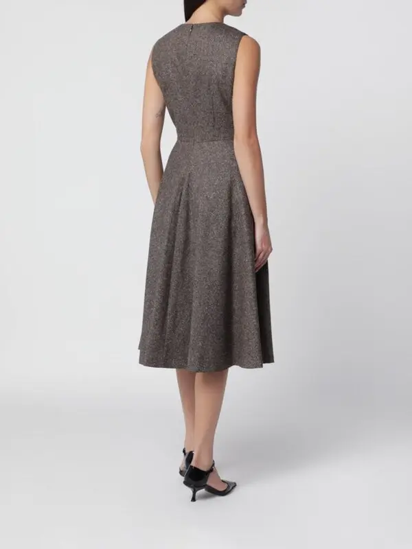 Tagliatore Dress - Brown