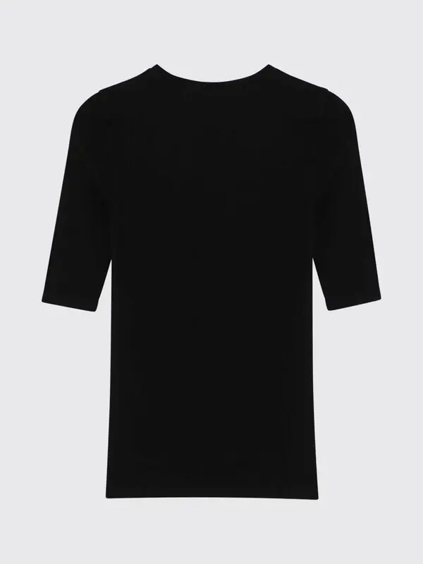 TOTEME Short-sleeve Top In Viscose Blend With A Slim Fit