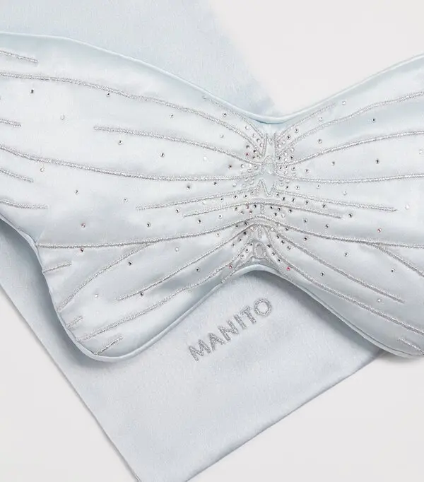 MANITO Mulberry Silk Butterfly Sleep Mask