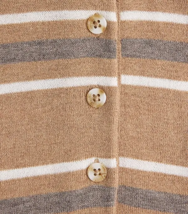 Varley Stripe Mayra Polo Sweater