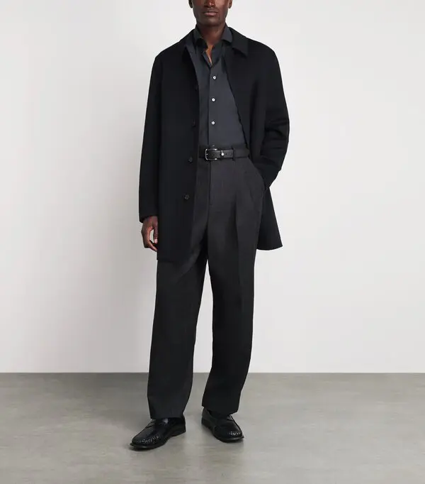 Eton Merino Wool Houndstooth Shirt