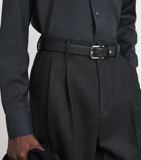 Eton Merino Wool Houndstooth Shirt