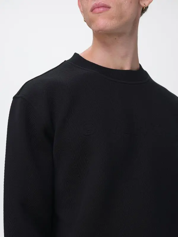 Givenchy Crewneck Cotton-blend Sweatshirt With Dropped Shoulders