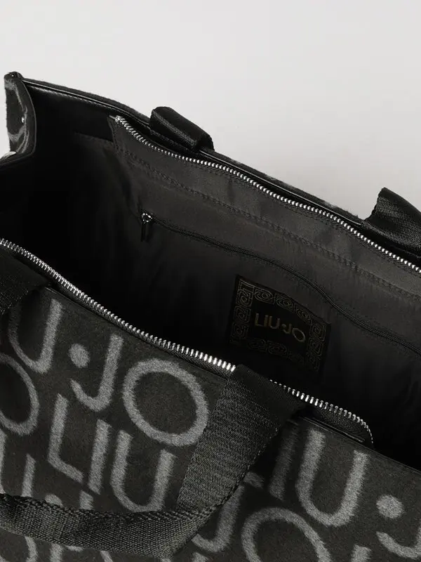 Liu Jo Polyester Tote Bag With Printed Logo And Detachable Strap