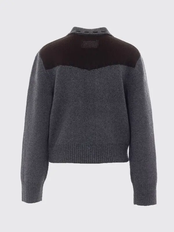 Guest In Residence Cashmere And Wool Zip Polo Cardigan