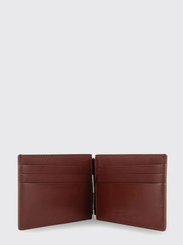 Brunello Cucinelli Calfskin Bifold Wallet With Money Clip
