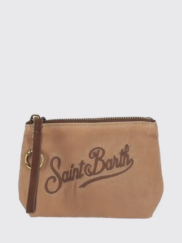 MC2 SAINT BARTH Aline Tartan Waxed Cotton Keychain Pouch - Fa06