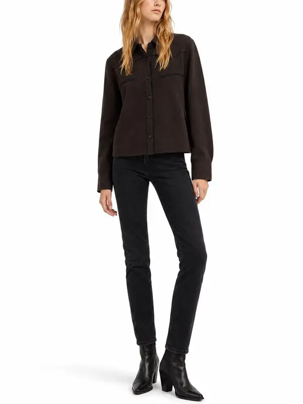 Guest In Residence Camicia Western Cropped
