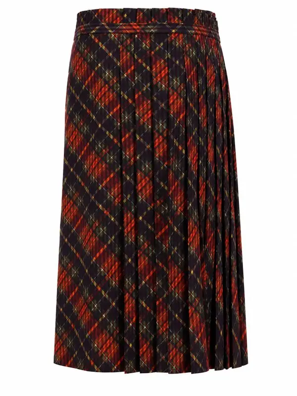 Dries Van Noten Gonna Asimmetrica A Pieghe