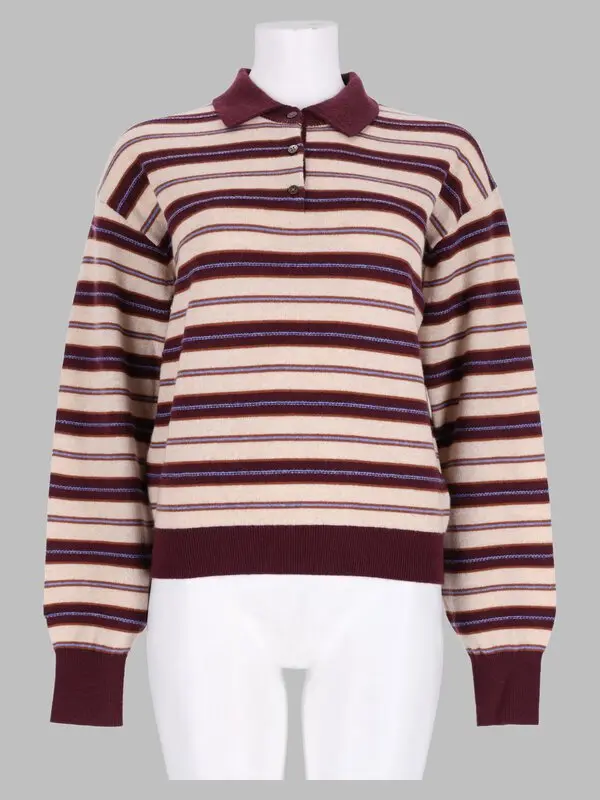 Guest In Residence Maglia Polo A Righe
