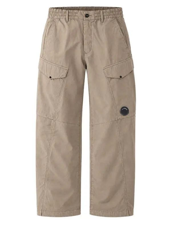 C.P. COMPANY C. P. Company Pantalone Cargo In Raso Di Cotone Stretch