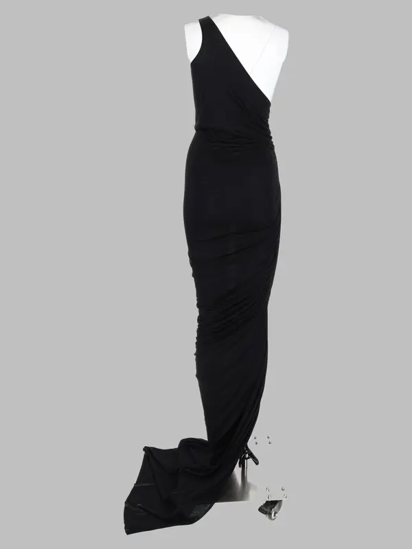 Rick Owens Abito Lungo Monospalla