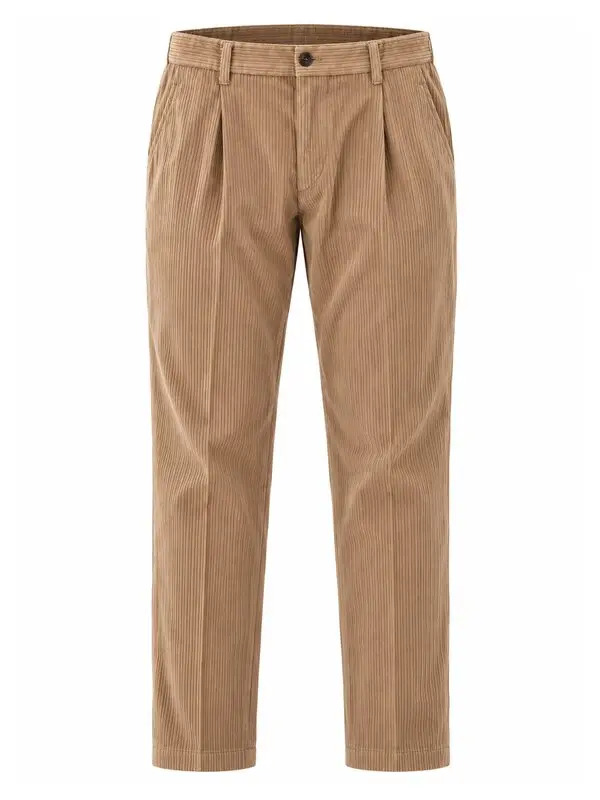 Herno Pantalone In Velluto A Coste