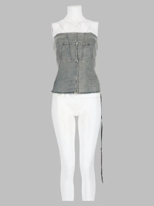 Rick Owens Top "splintered Bustier