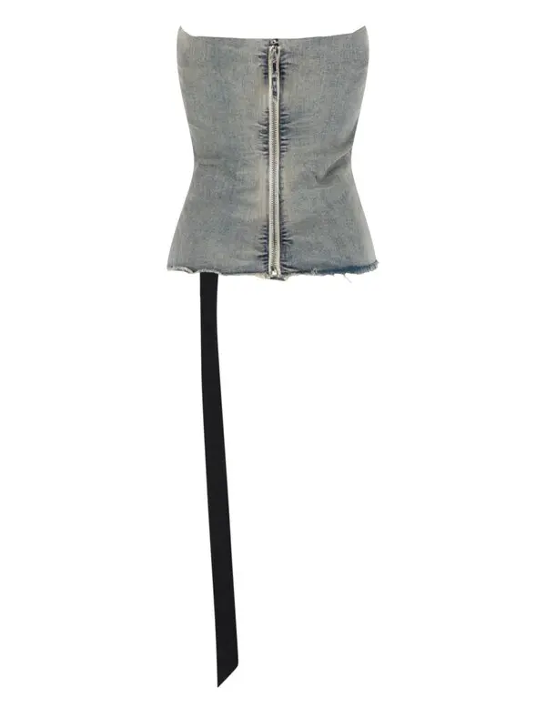 Rick Owens Top "splintered Bustier