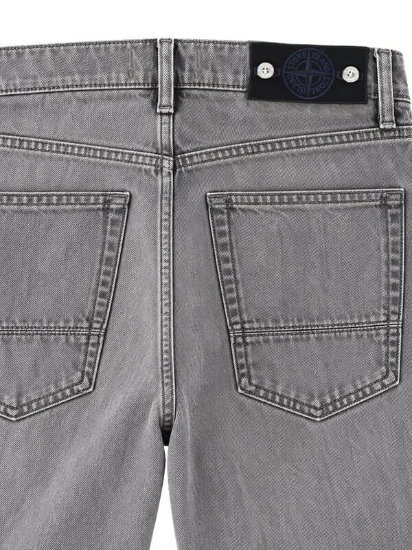 Stone Island Jeans In Denim Di Cotone