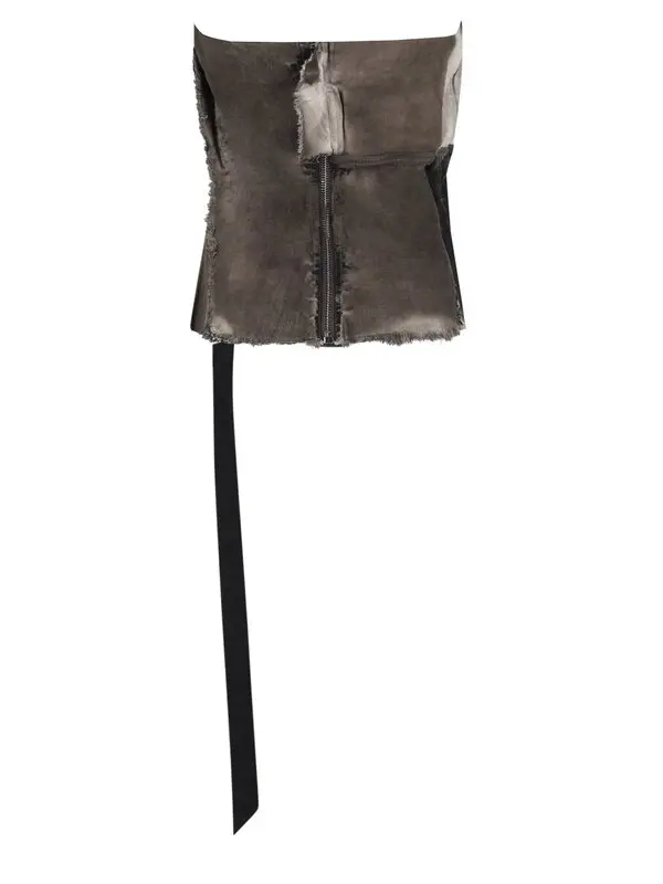Rick Owens Top "splintered Bustier