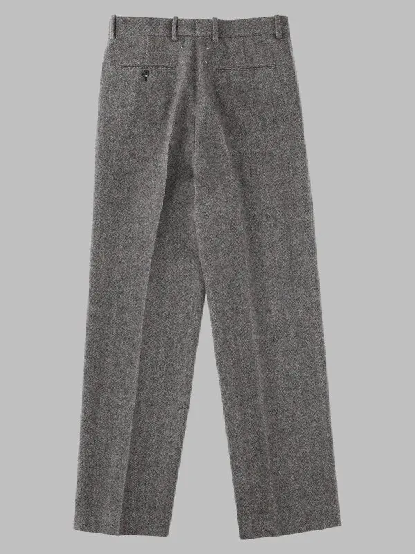 MAISON MARGIELA Pantalone In Lana A Spina Di Pesce