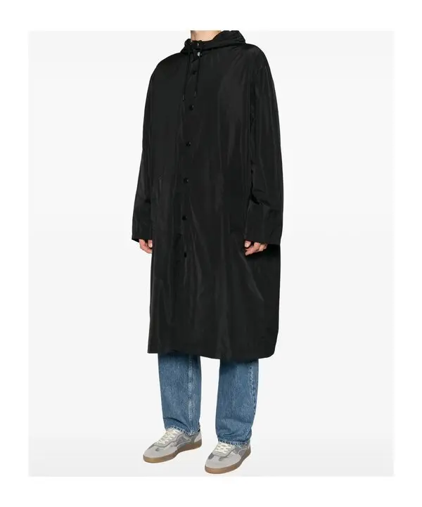 A.p.c. Kim Logo Hooded Coat