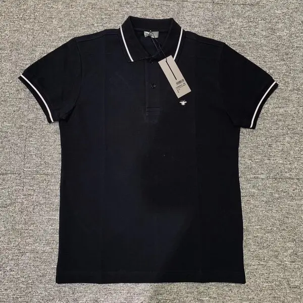 Dior Polo Shirt With Bee Embroidery