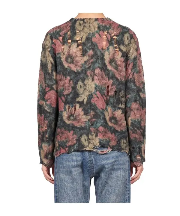 R13 Printed Cardigan
