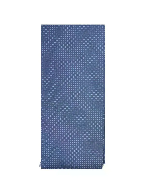 PERSONALITY X Suit Geometric-print Scarf