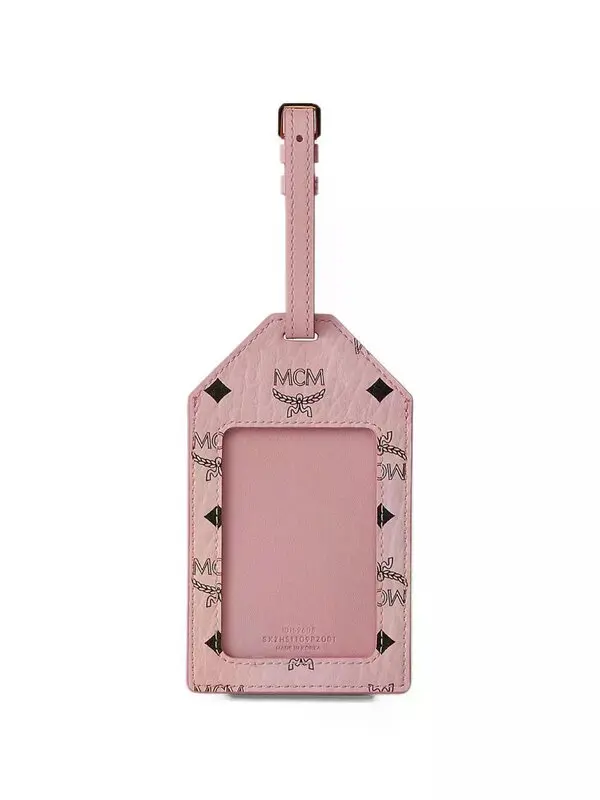 Mcm Ottomar Logo-plaque Luggage Tag