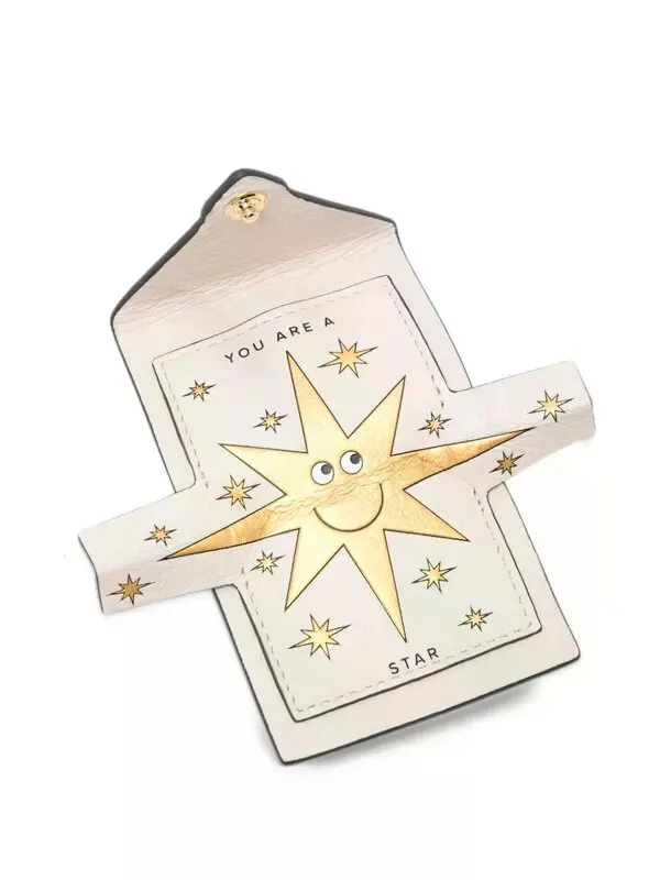 ANYA HINDMARCH Heart-motif Envelope Bag Charm