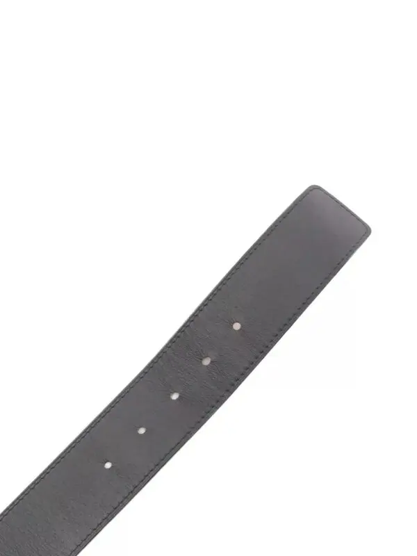 LOUIS VUITTON 2004 Plaque-buckle Leather Belt