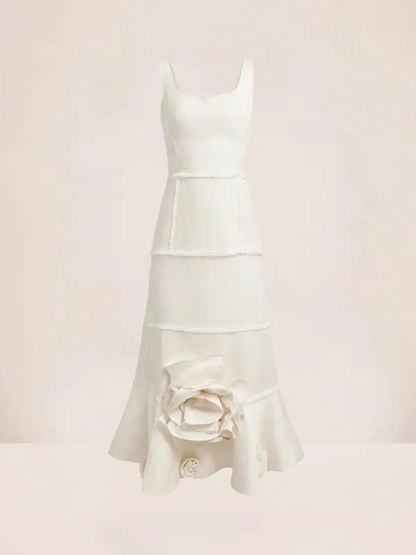 Alexis Corina Dress - Ivory