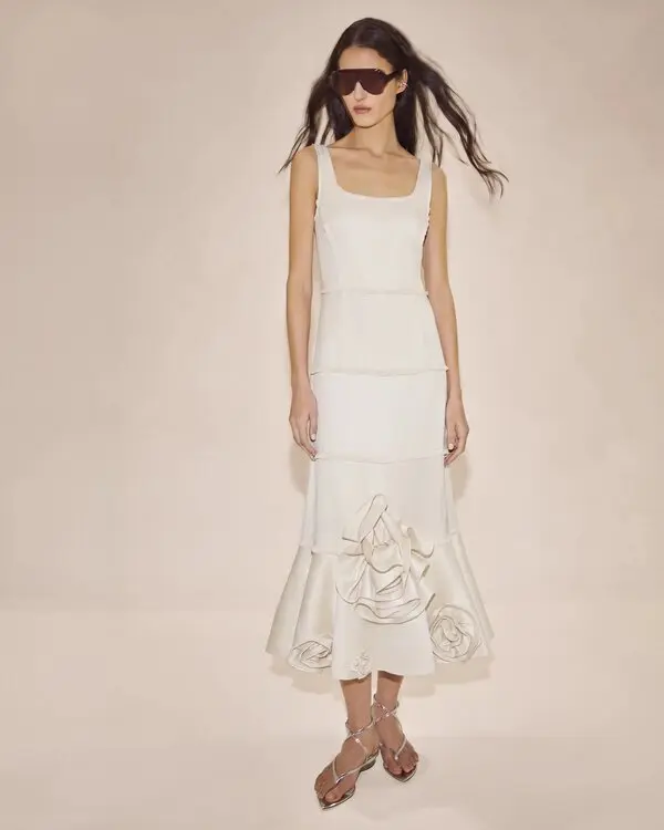 Alexis Corina Dress - Ivory