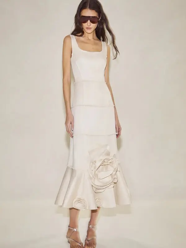 Alexis Corina Dress - Ivory