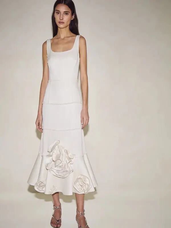Alexis Corina Dress - Ivory